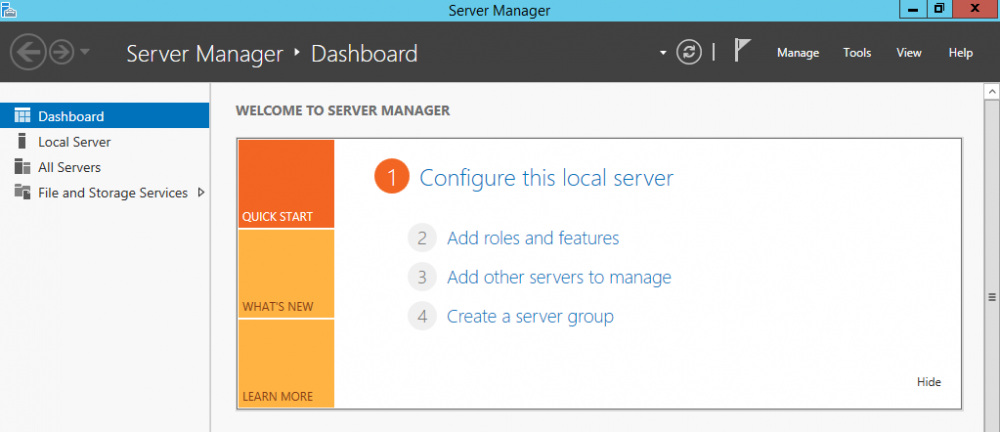 Como instalar Distributed File System (DFS) Windows Server 2012 R2.