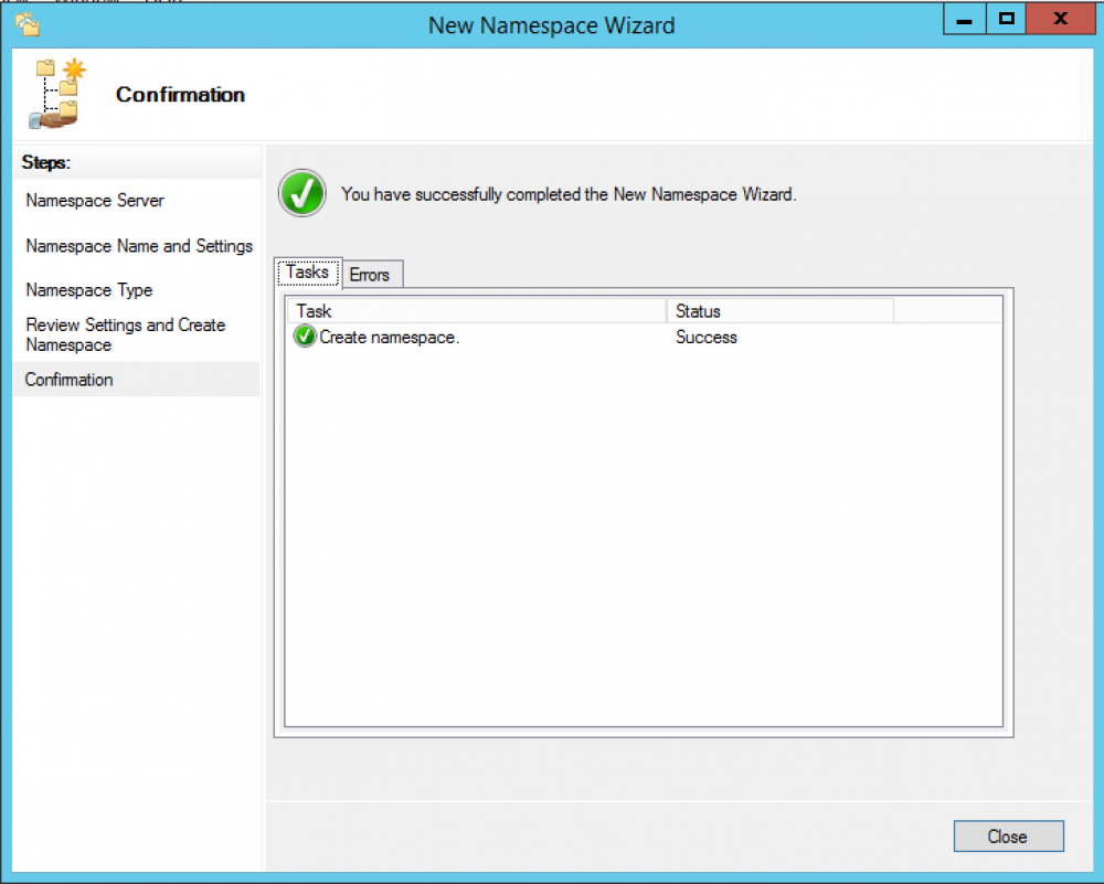 Como configurar espacio de nombres Distributed File System (DFS) Windows server 2012 R2.