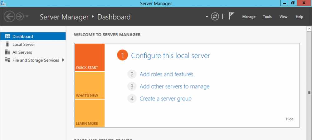 Como instalar File Server Resource Manager en cluster, Windows Server 2012 R2.